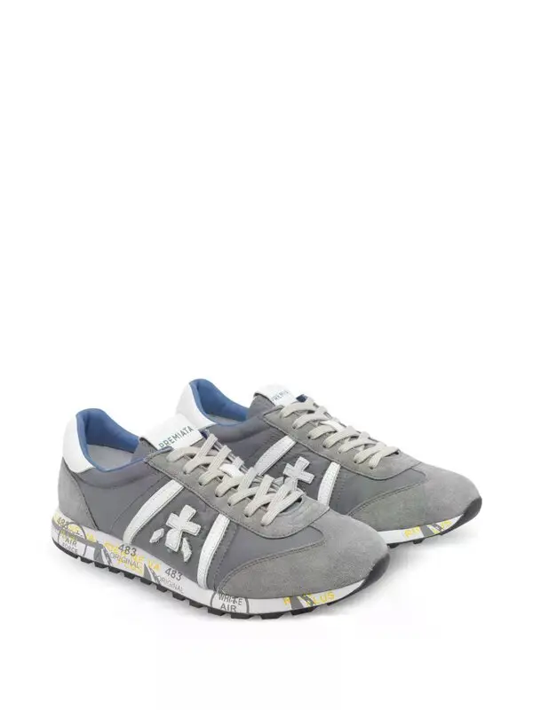 Premiata Lucy Logo Sneakers - Grey
