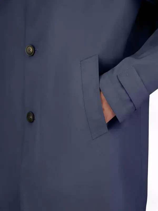 Herno Welt-pocket Raincoat - Blue