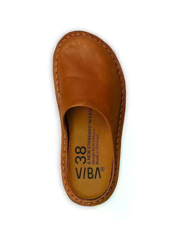VIBAE Roma Leather Mules