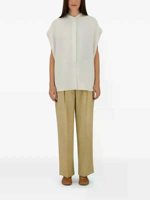 Herno Flap-sleeve Shirt - Neutrals