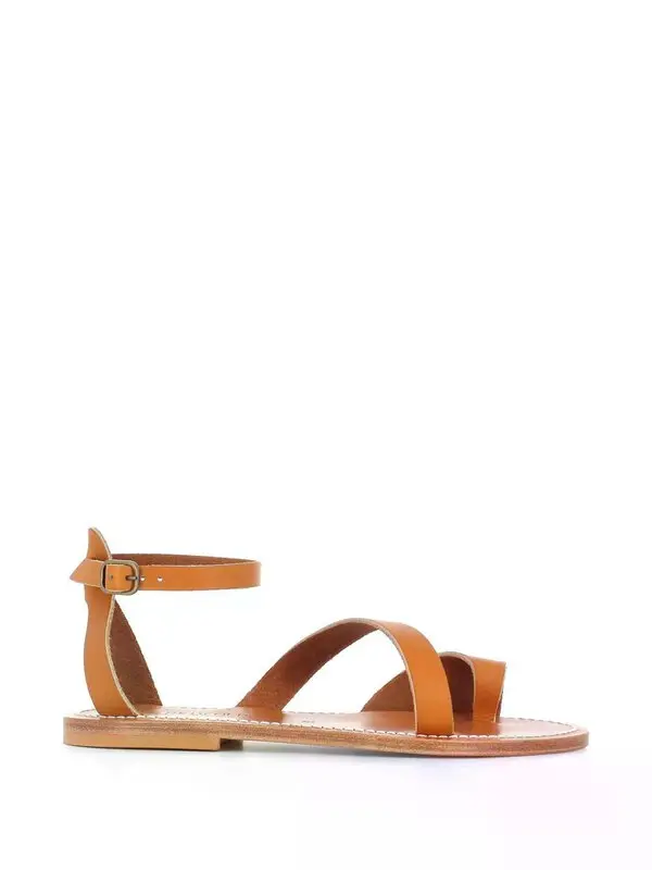 K.JACQUES Hecatea Leather Sandals - Brown