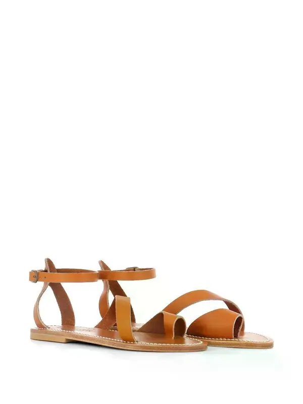 K.JACQUES Hecatea Leather Sandals - Brown