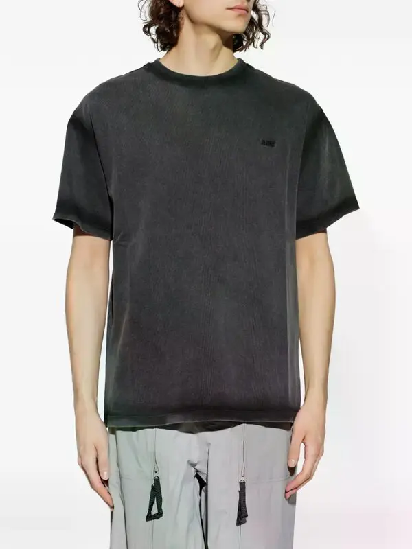 AVAVAV Logo-embroidered T-shirt - Black