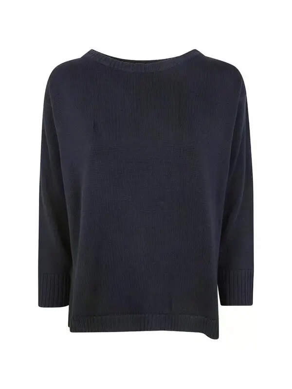 Rossopuro Ribbed Knitwear - Blue