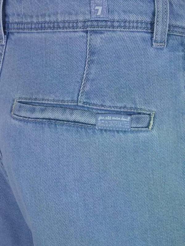 7 For All Mankind Wide-leg Jeans - Blue