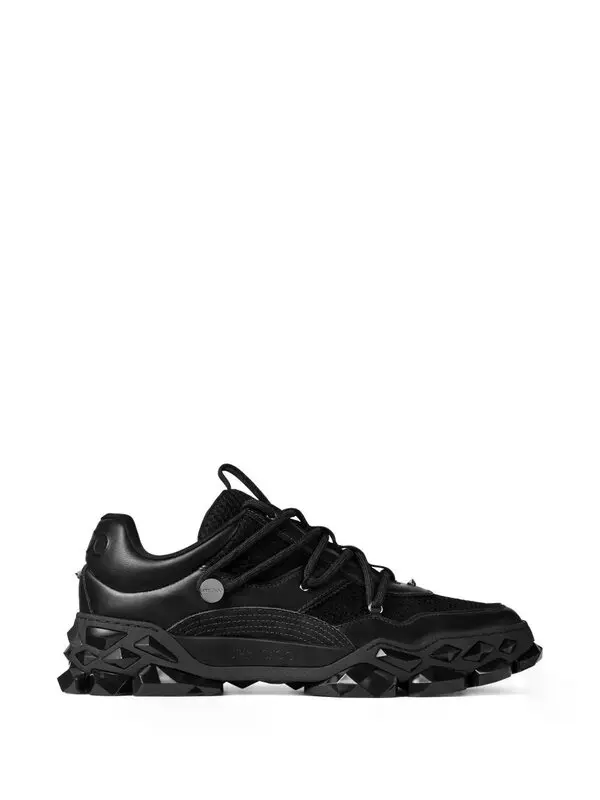 JIMMY CHOO Diamond X Ii Medium Sneakers - Black