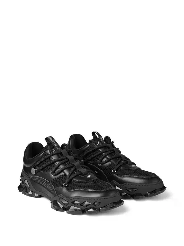 JIMMY CHOO Diamond X Ii Medium Sneakers - Black
