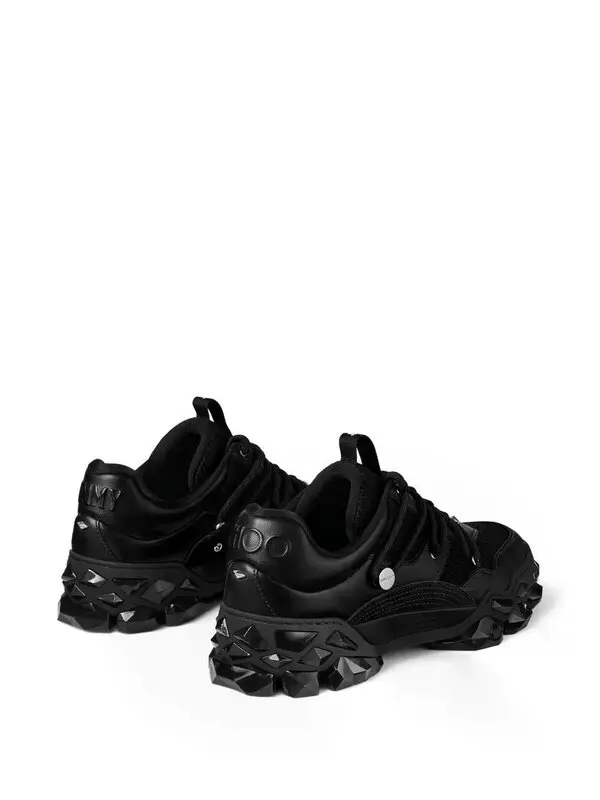 JIMMY CHOO Diamond X Ii Medium Sneakers - Black