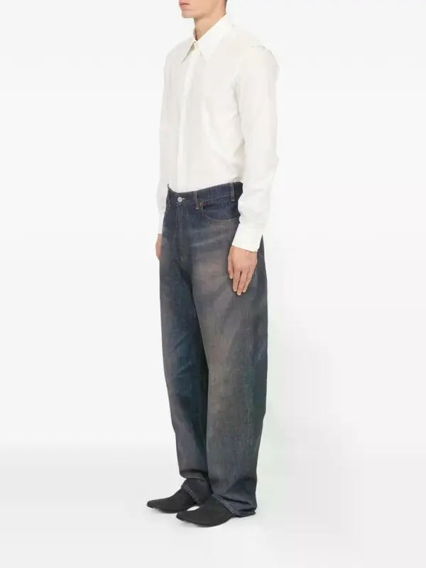 MAISON MARGIELA Faded Denim Trousers