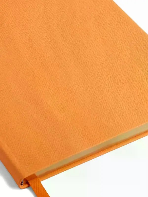 Smythson Portobello Notebook - Orange