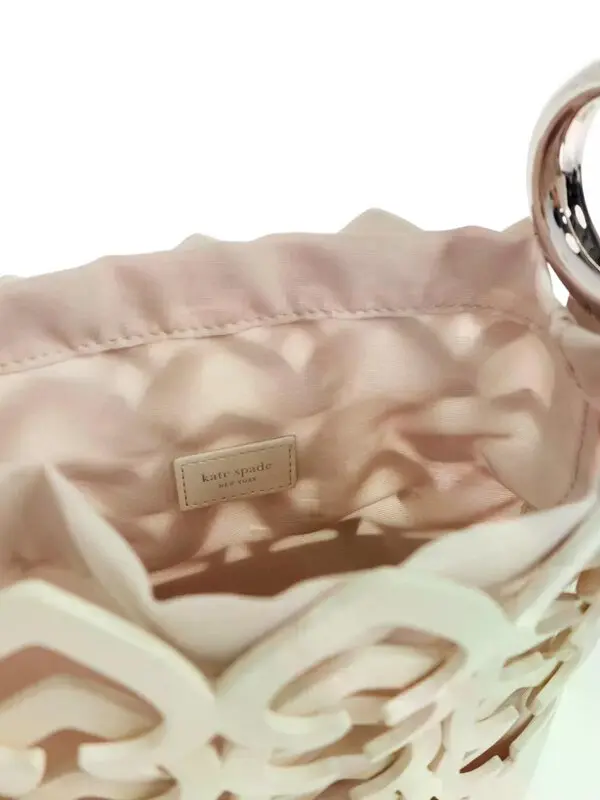Kate Spade New York Leather Bucket Bag - Neutrals