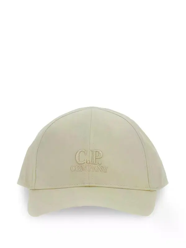 C.P. COMPANY Logo-embroidered Baseball Cap - Neutrals