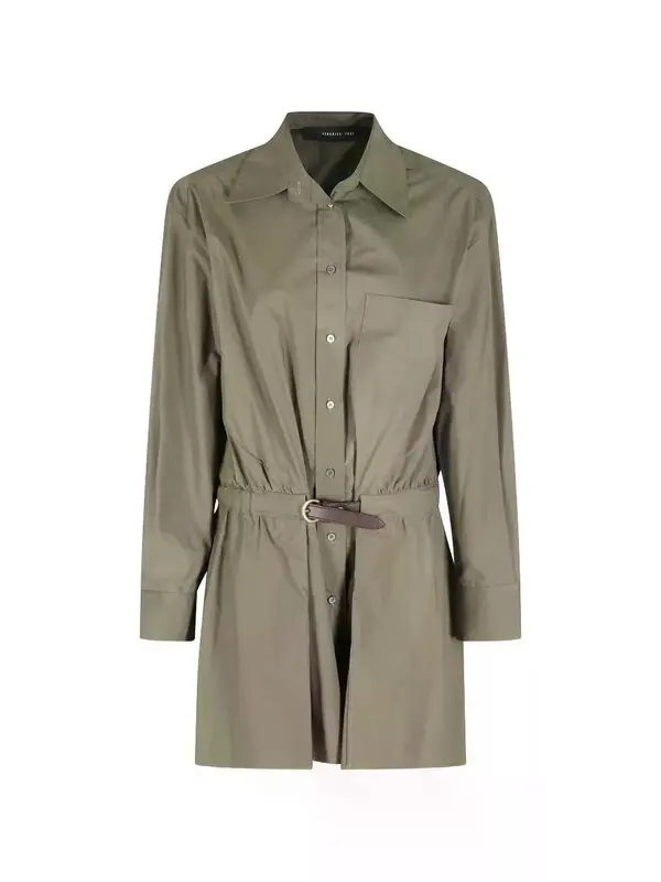 Federica Tosi Belted Shirt Dress