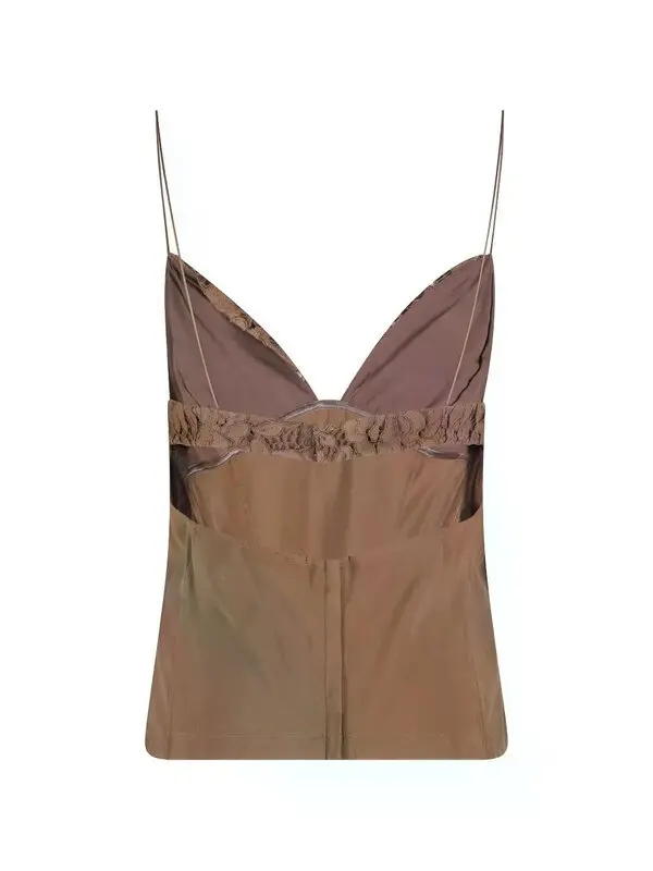 Federica Tosi Lace Detail Vest