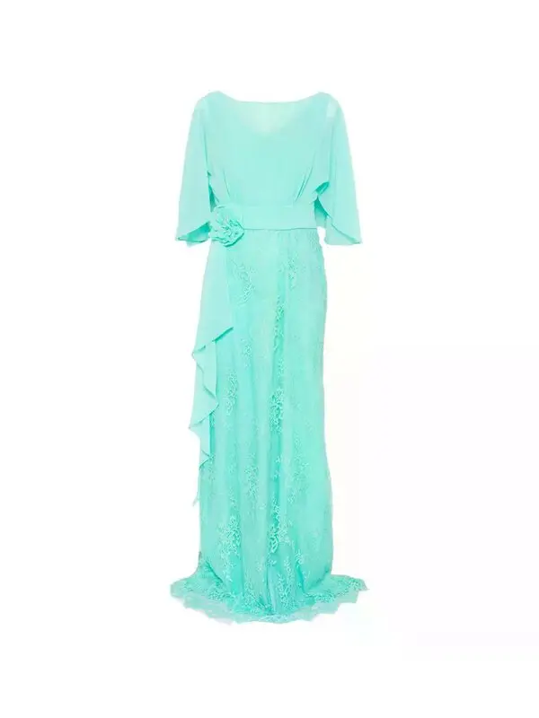AIRE Floral Lace Maxi Dress