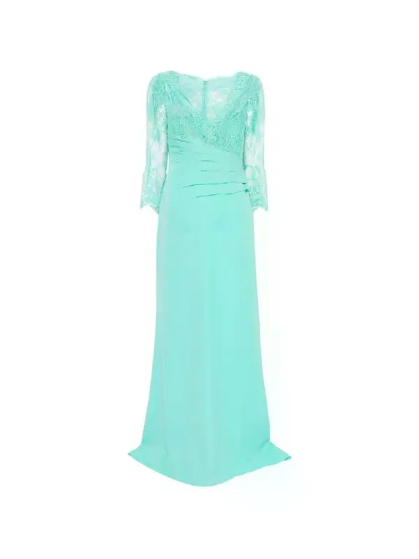 AIRE Lace Long-sleeve Maxi Dress