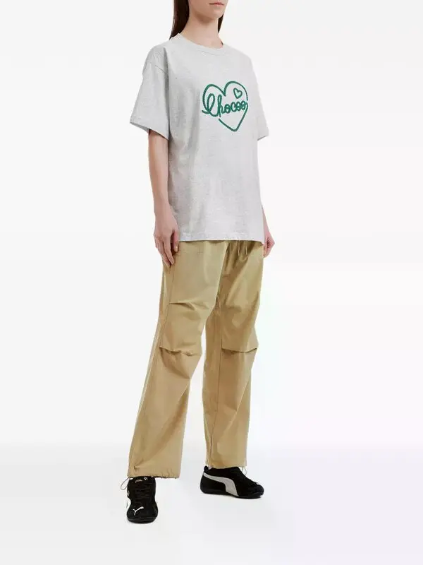 CHOCOOLATE Drawstring Trousers - Neutrals