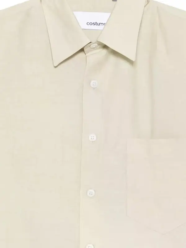 COSTUMEIN Chest-pocket Shirt - Neutrals