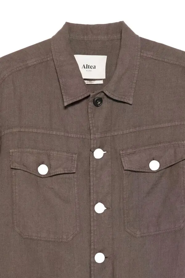 Altea Buttoned Linen Jacket