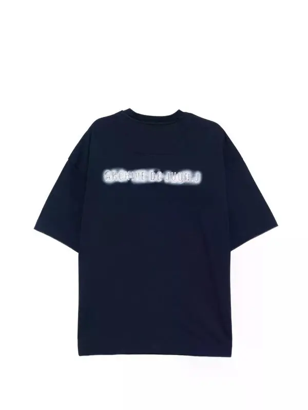JUUN.J Logo-embroidered T-shirt