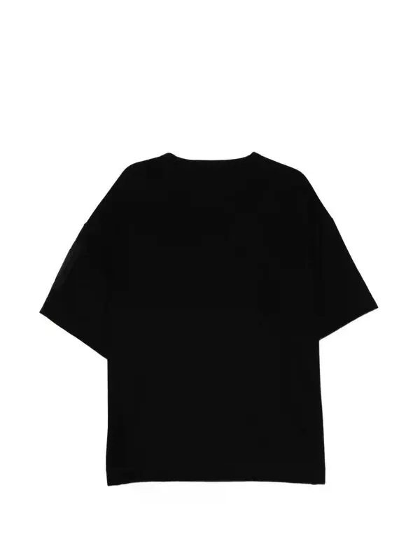 JUUN.J Logo-embroidered T-shirt