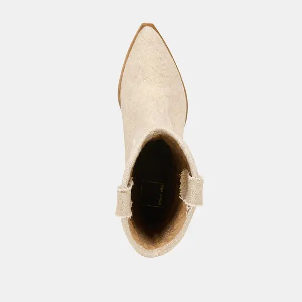 DOLCEVITA Tanner Boots - Bone Fabric