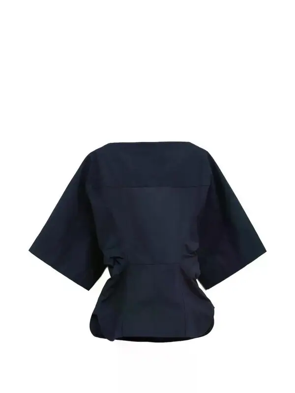 Jacquemus The Moisson" Dark Navy Shirt - Blue