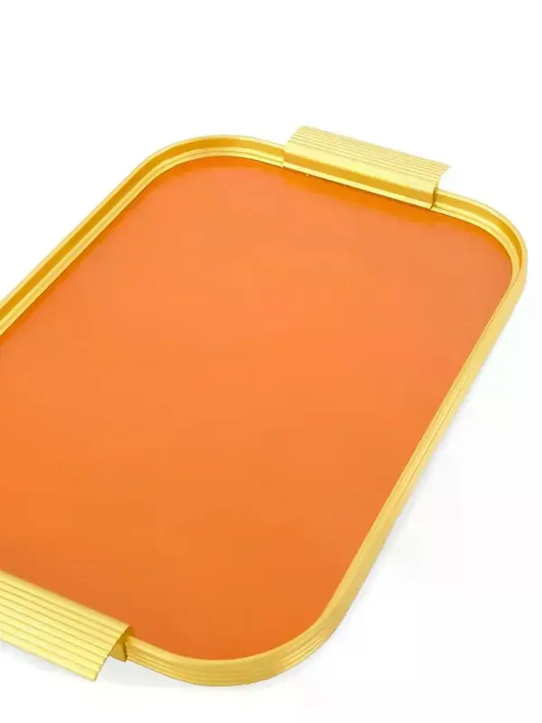KAYMET Ribbed Tray - Orange