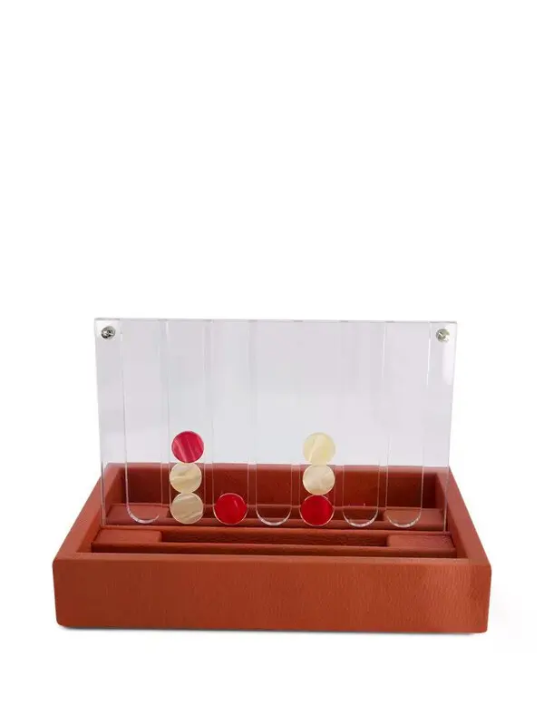 HECTOR SAXE Connect 4 Brick Leather Game