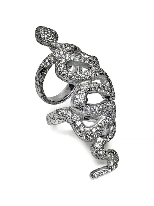REWIND VINTAGE AFFAIRS 18k Loree Rodkin Coiled Snake Ring