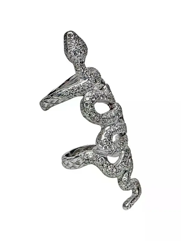 REWIND VINTAGE AFFAIRS 18k Loree Rodkin Coiled Snake Ring