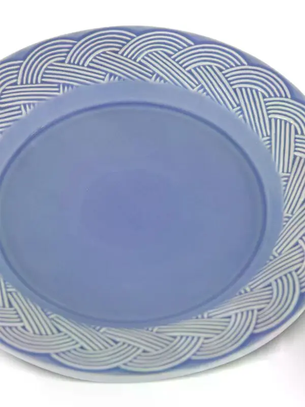 HOUSE OF CAPRICORN Vime Woven Ceramic Plate