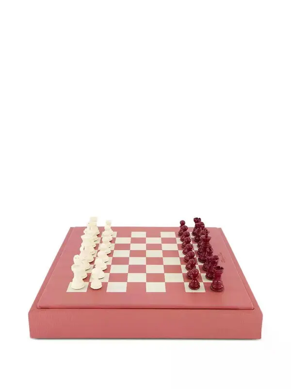 HECTOR SAXE Leather Chess Game