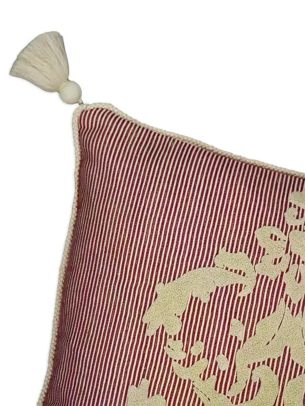 HOUSE OF CAPRICORN Bourbon Striped Cushion