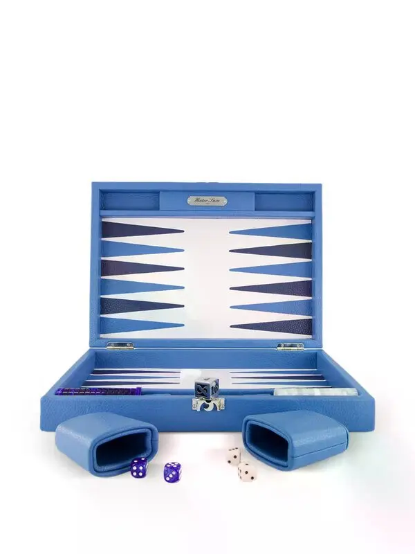 HECTOR SAXE Medium Baptiste Grained Backgammon