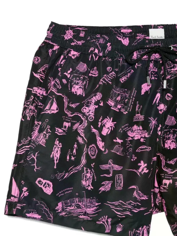 Paul Smith Printed Swim Shorts