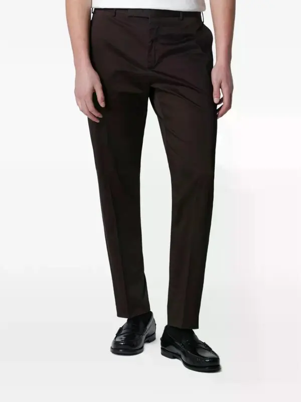 PT TORINO Tailored Slim Fit Trousers - Brown