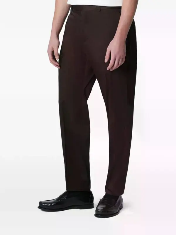 PT TORINO Tailored Slim Fit Trousers - Brown