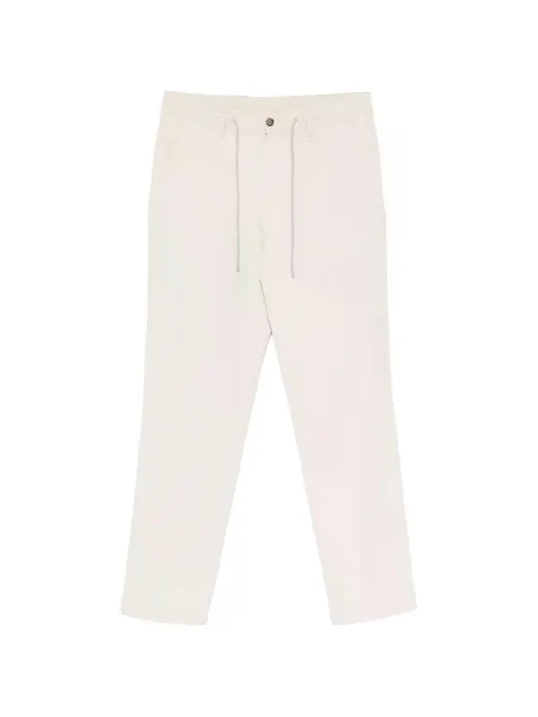 Karl Lagerfeld Drawstring-waist Trousers - Neutrals