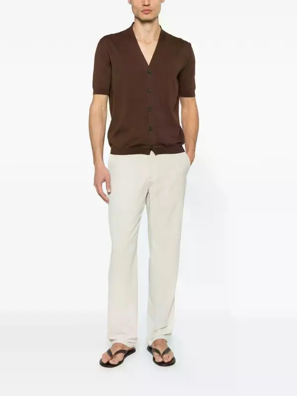 Karl Lagerfeld Drawstring-waist Trousers - Neutrals