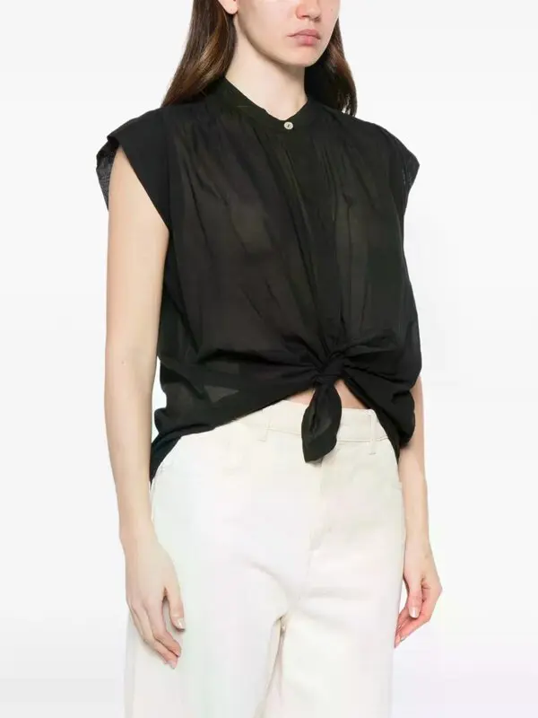 Dixie Knot-detail Blouse