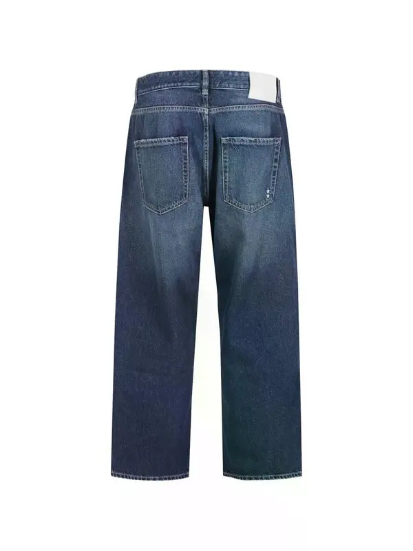 ICON DENIM LOS ANGELES Star-motif Jeans - Blue