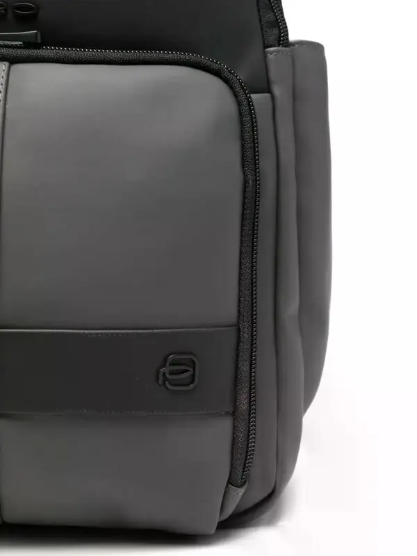 PIQUADRO Water-resistant Panelled Backpack