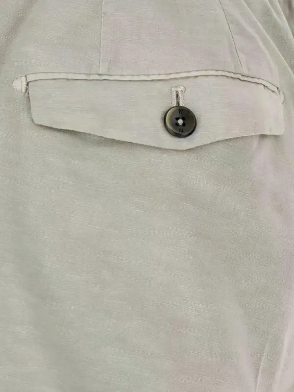 PT TORINO Pleated Bermuda Shorts - Neutrals