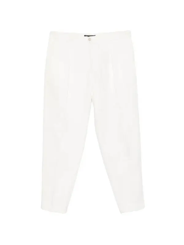BRIGLIA 1949 Pleated Trousers - White