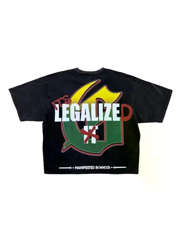 GODSPEED Indoor Ice Graphic-print T-shirt - Black