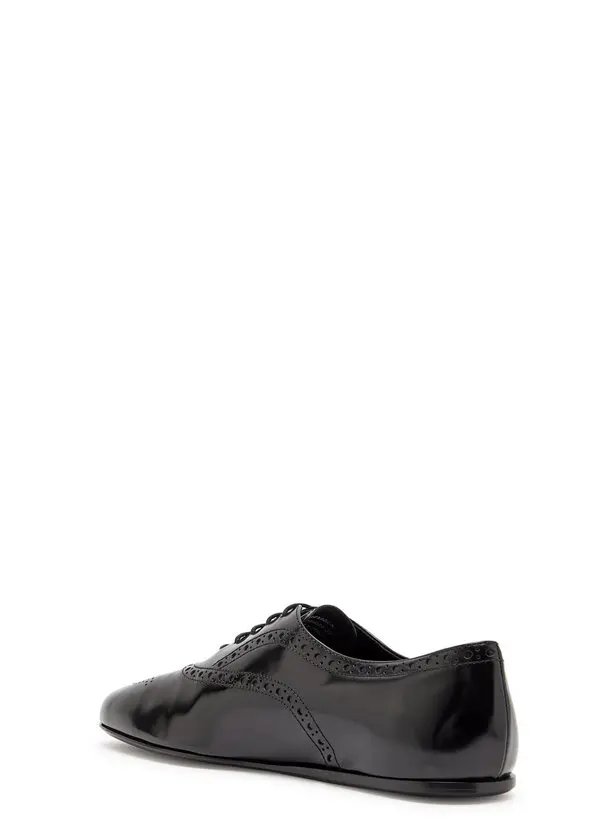 Church's Rebecca Patent Leather Derby Shoes - Black