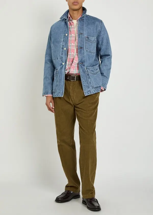 DRAKE'S Selvedge Chore Jacket