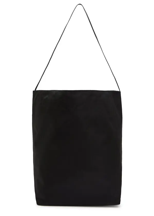 VALESQUE Satin Bucket Bag
