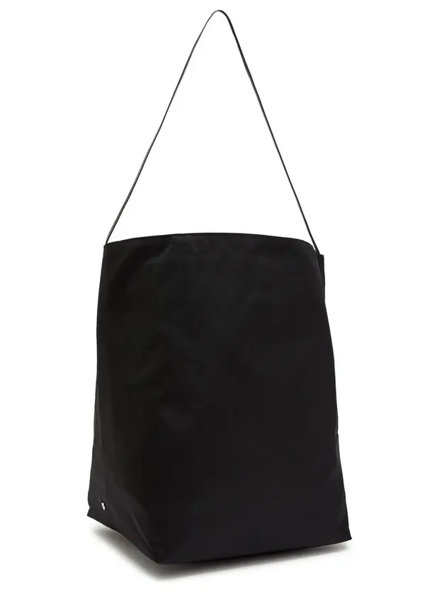 VALESQUE Satin Bucket Bag
